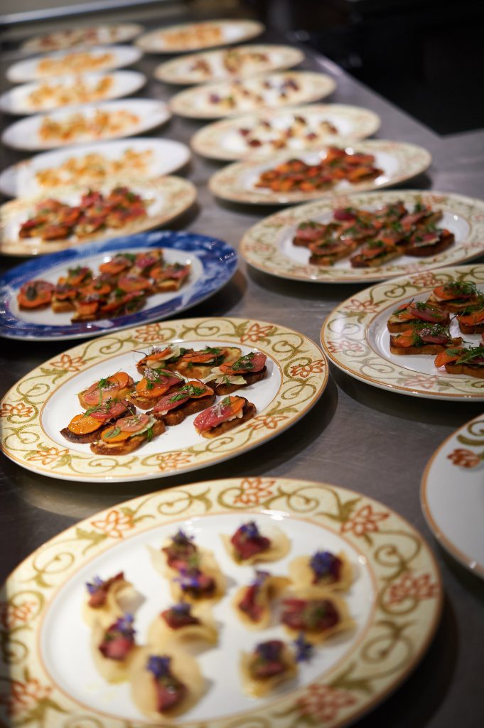 Reception food | JoAnn Moore Weddings and Events